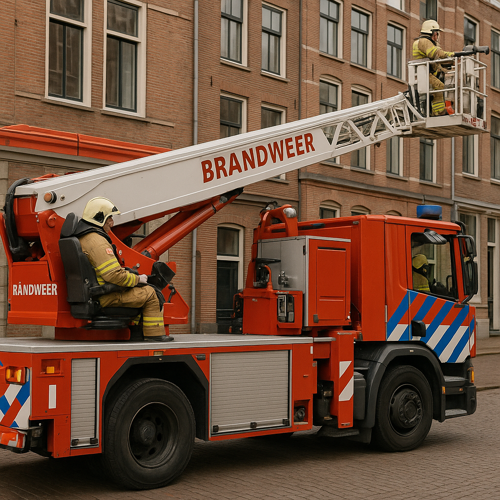 Woningbrand in Harlingen