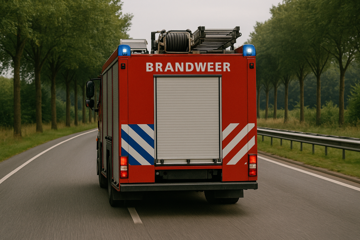 Woningbrand in Leeuwarden